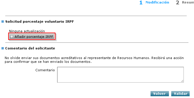 Cómo subir tu IRPF voluntario - CGT Sopra Steria